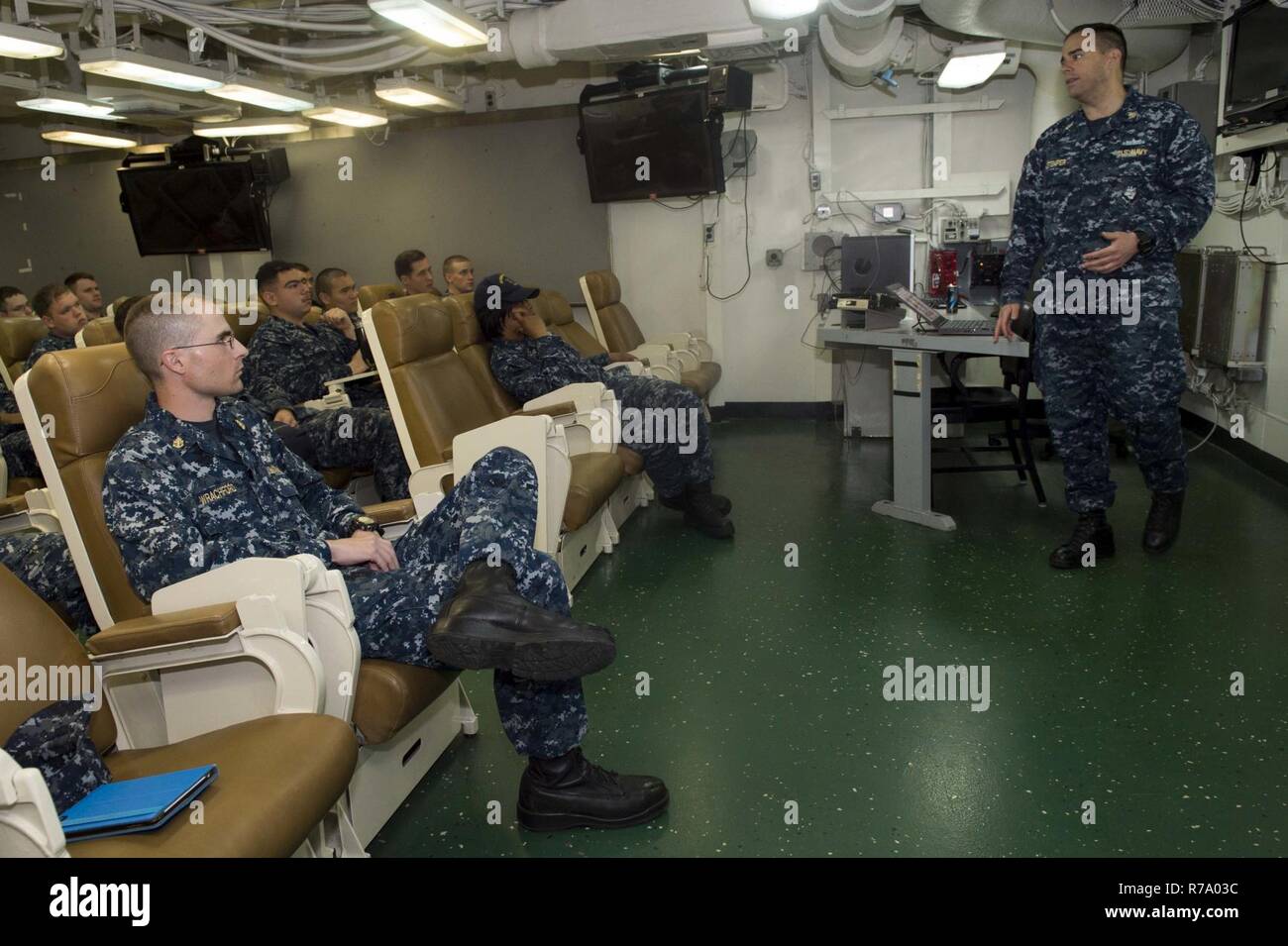 SASEBO, Japan (May 10, 2017) Chief Gunner’s Mate Nick Stemper, from ...