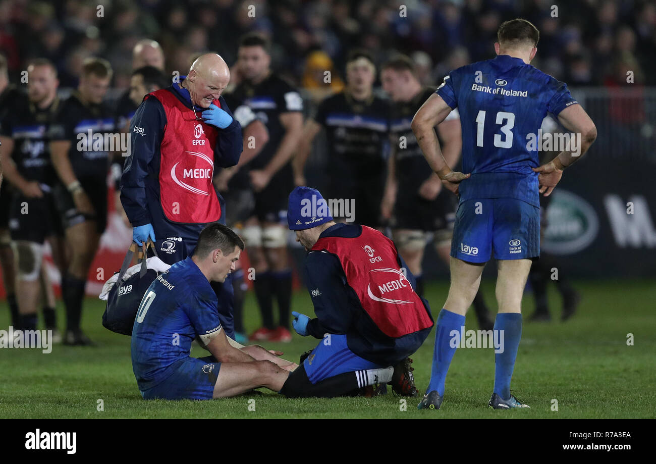 Leinsters johnny sexton injury hi-res stock photography and images - Alamy