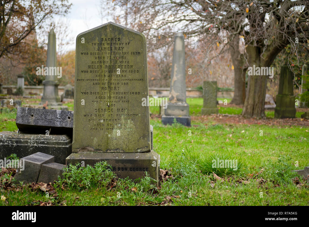 Dalry burial ground hi-res stock photography and images - Alamy