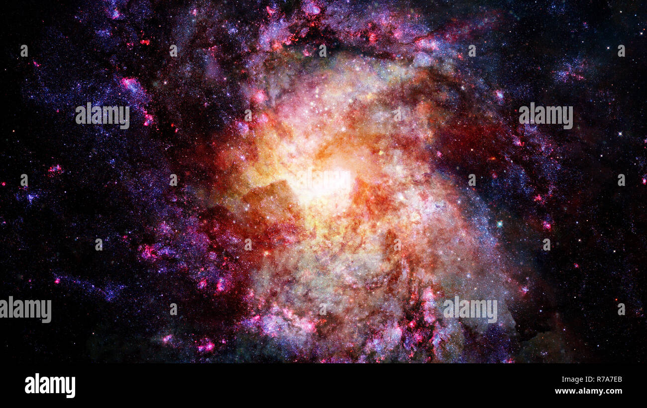 Starry background of deep outer space. Elements of this image furnished ...