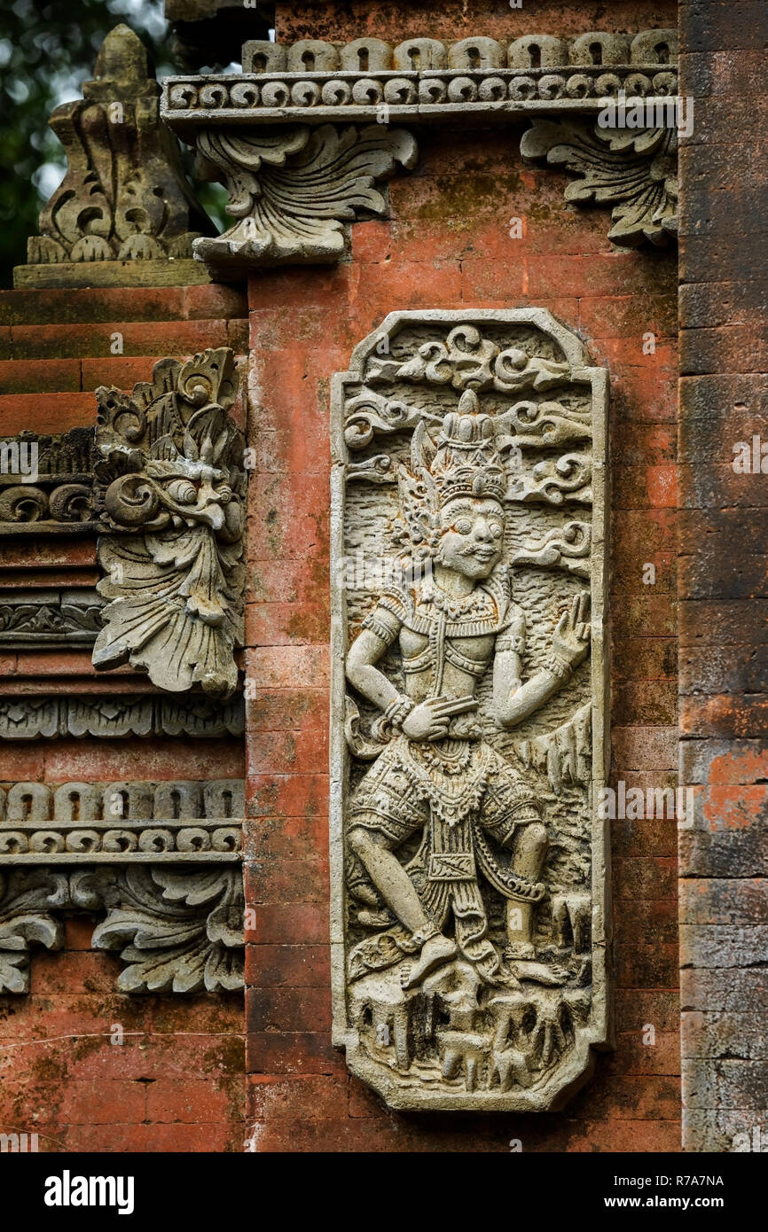 Beautiful colored Buddhist temple from island Bali, Indonesia Stock ...