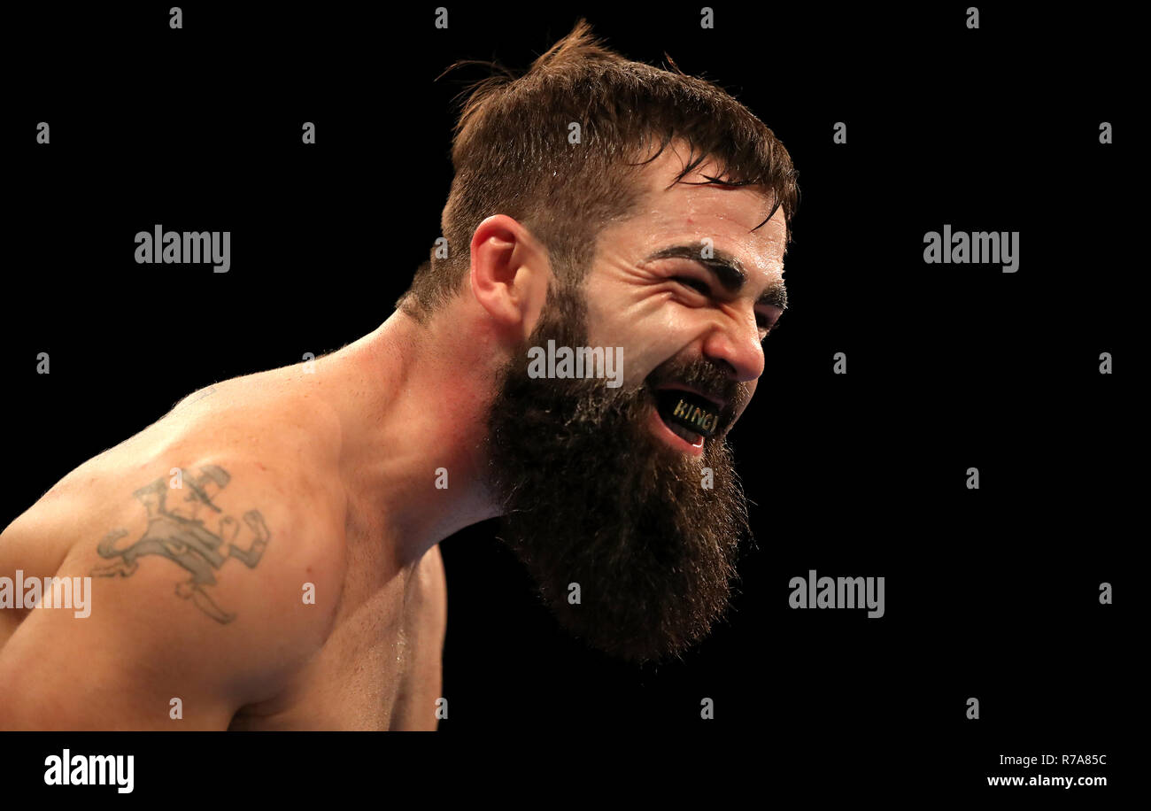 Jono Carroll during the Final Eliminator for IBF Super-Featherweight ...