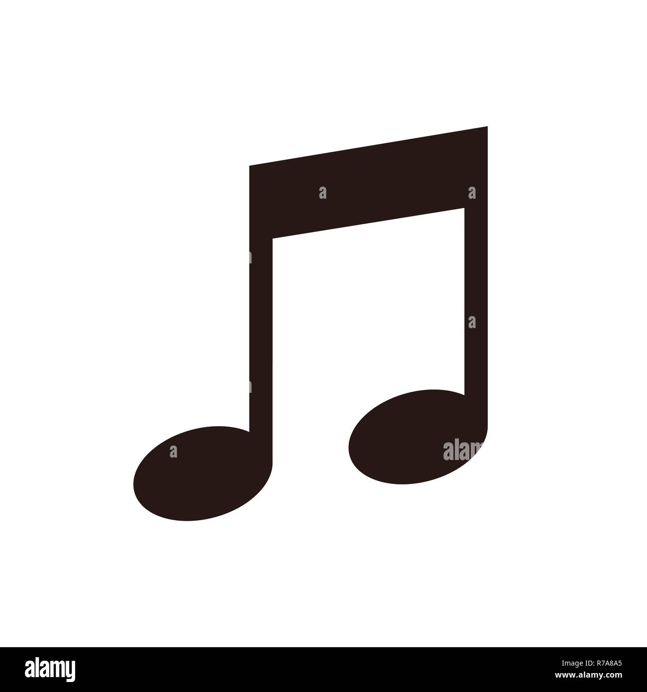 Double quaver hi-res stock photography and images - Alamy