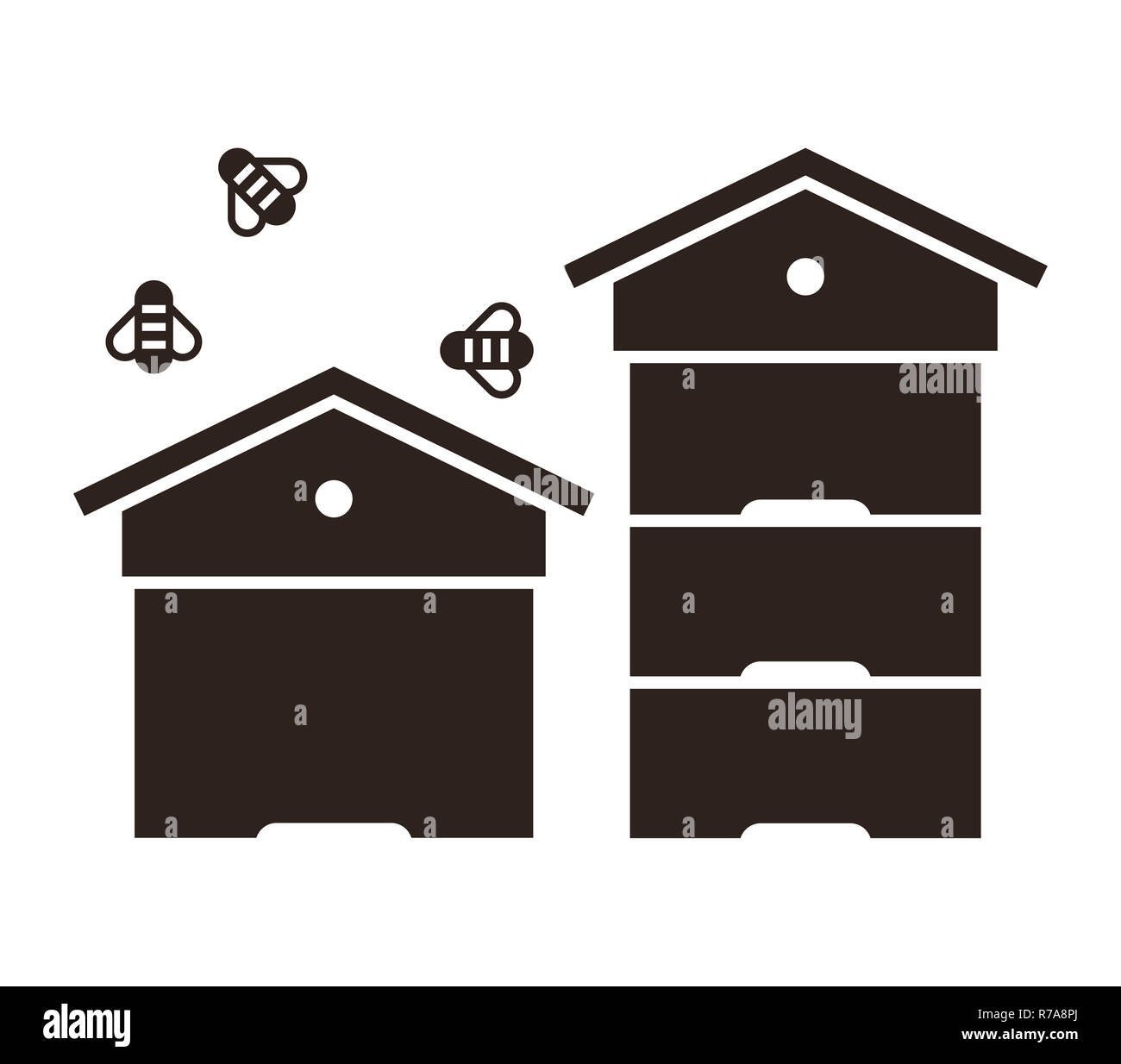 Beehives sign hi-res stock photography and images - Alamy