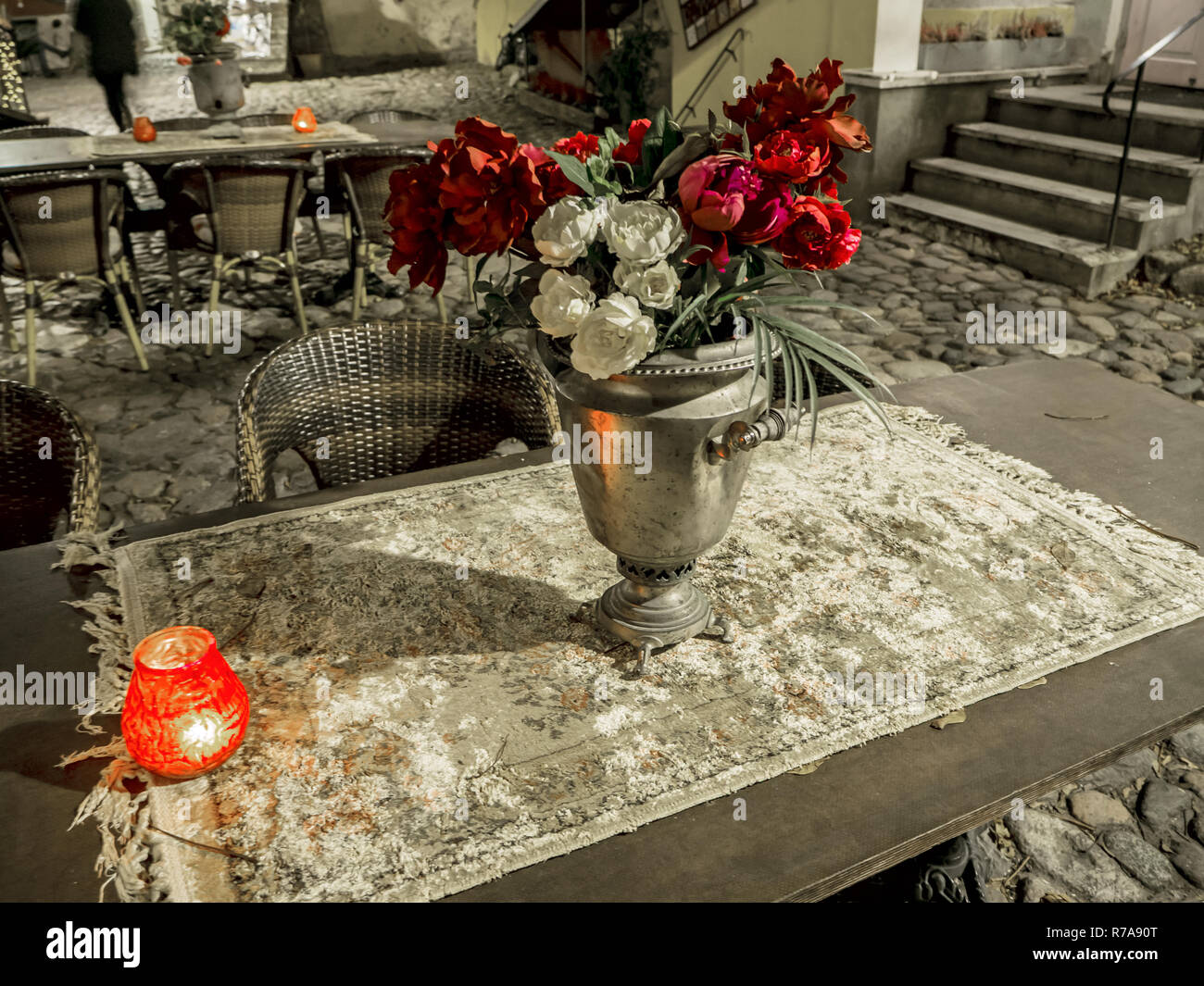 Antique tea shop cafe in hi-res stock photography and images - Alamy