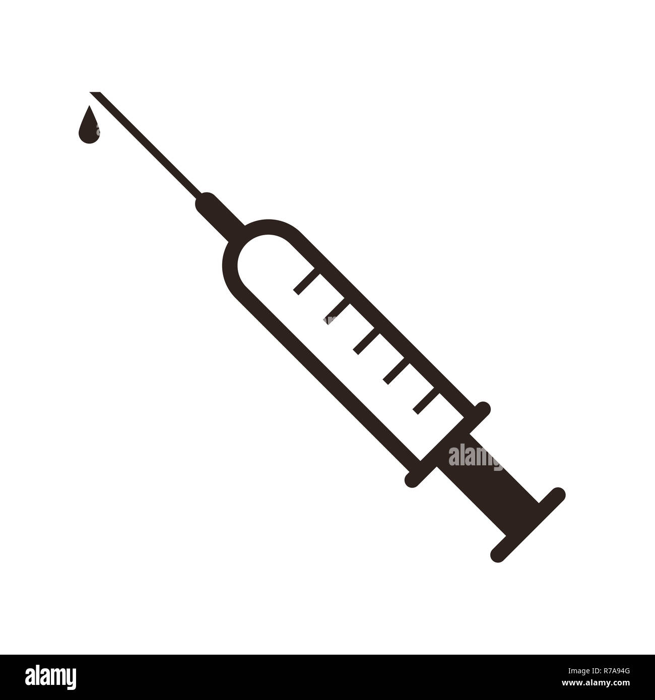 Icon injection vaccine hi-res stock photography and images - Alamy