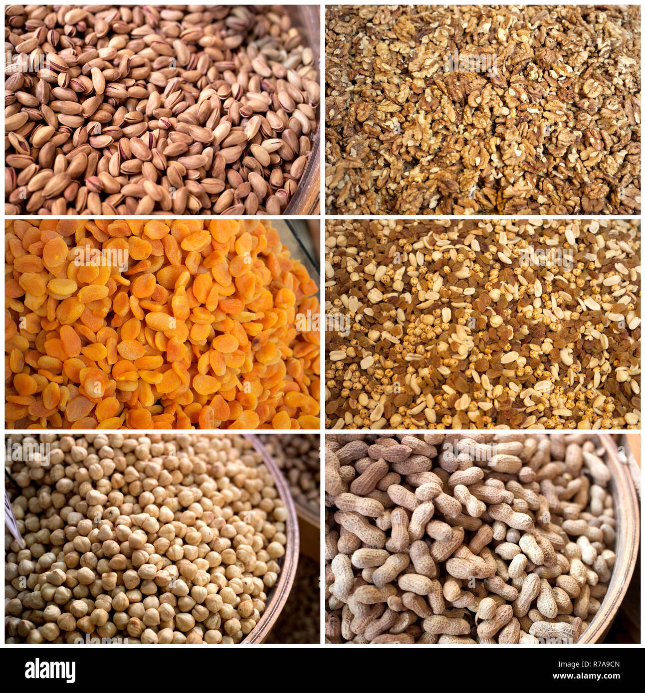 dried mixed nuts Stock Photo - Alamy