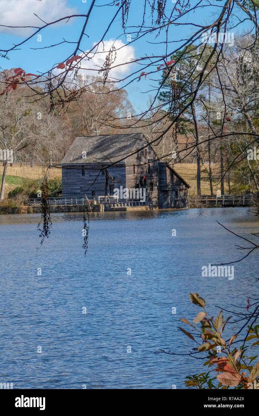 Historic yates mill county park hi-res stock photography and images - Alamy