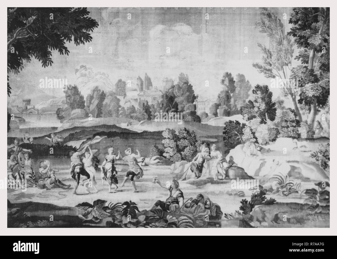 Landscape with mythological figures hi-res stock photography and images ...