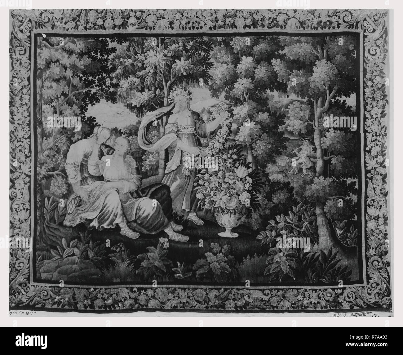 Landscape with Diana and two nymphs Stock Photo - Alamy