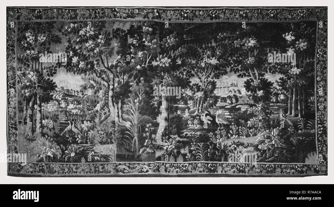 Large landscape with birds Stock Photo - Alamy