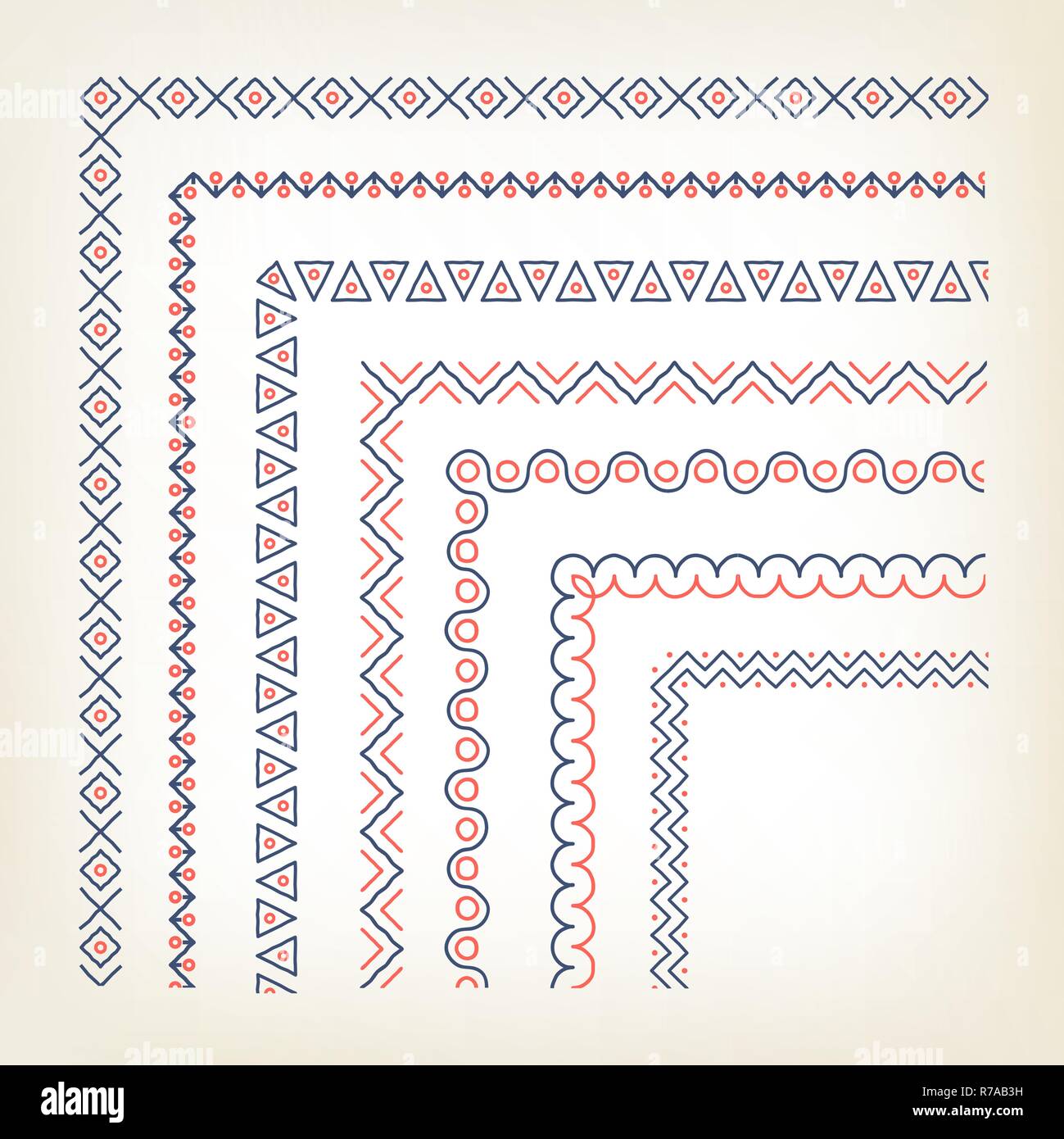 Corner borders hi-res stock photography and images - Alamy