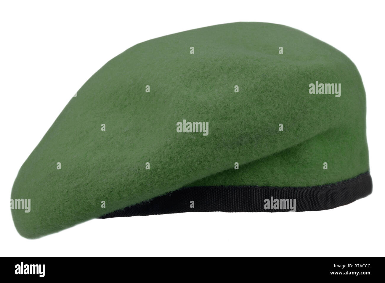 military troops green beret isolated Stock Photo - Alamy
