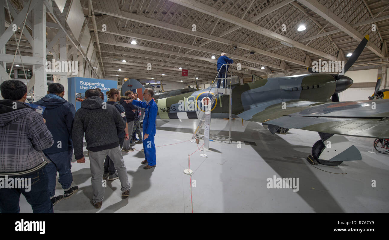 RAF Museum, London, UK. 8 December, 2018. To celebrate 100 years since ...
