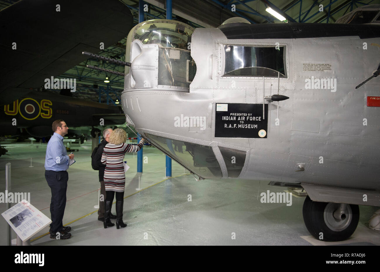 RAF Museum, London, UK. 8 December, 2018. To celebrate 100 years since ...