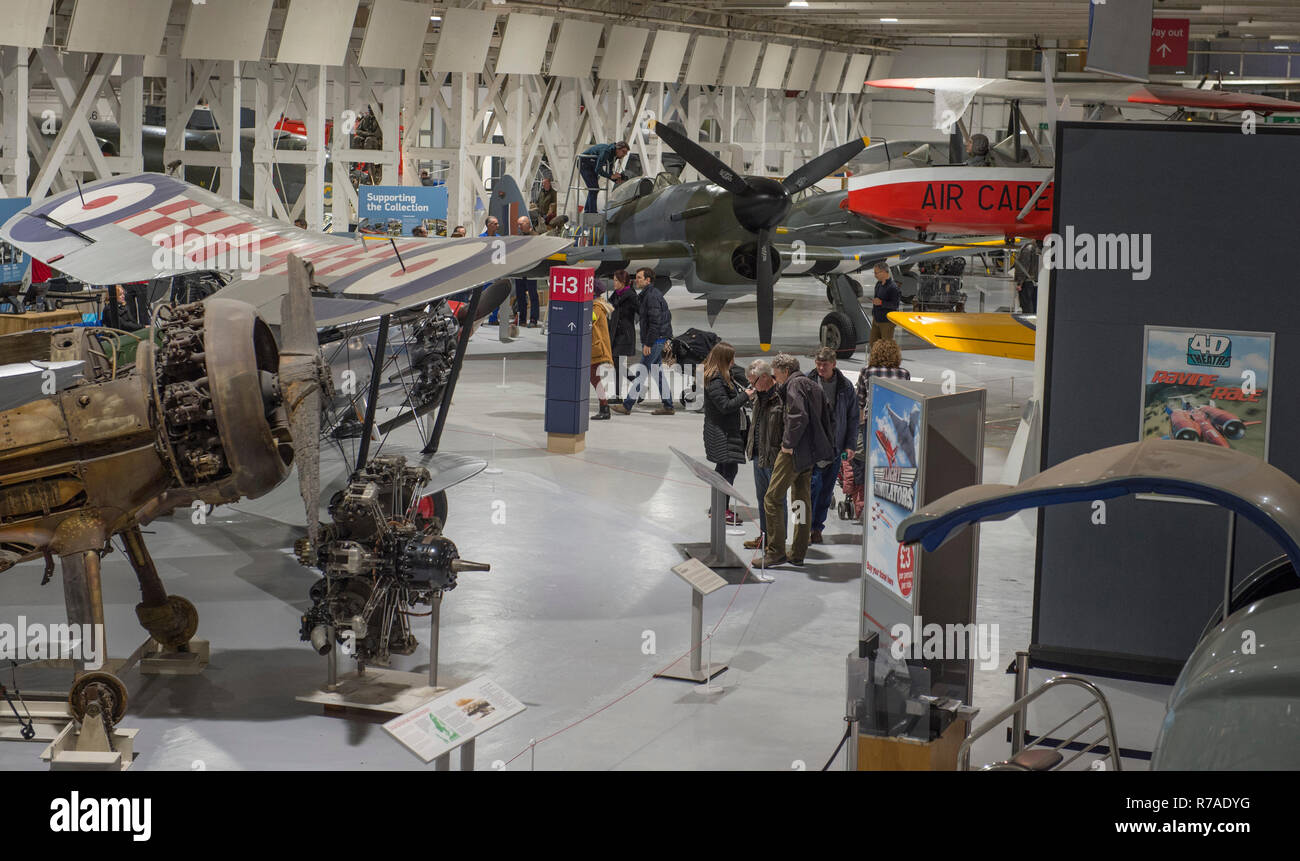 RAF Museum, London, UK. 8 December, 2018. To celebrate 100 years since ...