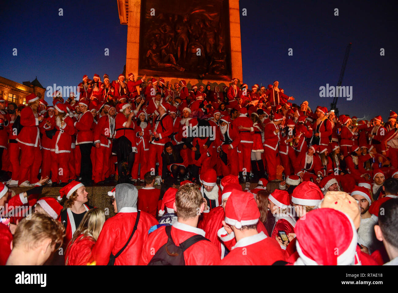 Dressed as santa claus elves hi-res stock photography and images - Alamy