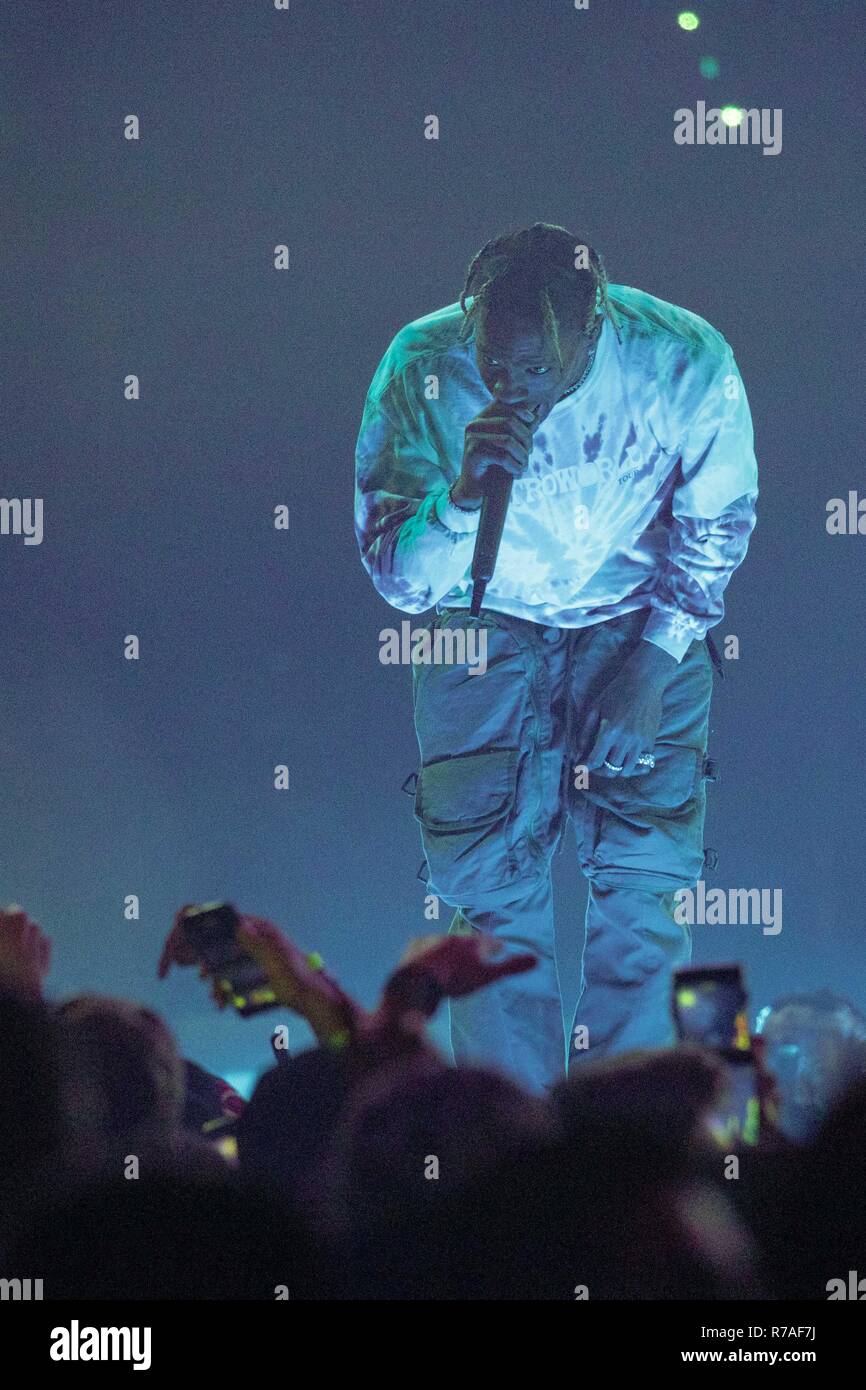 Chicago, Illinois, USA. 6th Dec, 2018. TRAVIS SCOTT (JACQUES WEBSTER II ...
