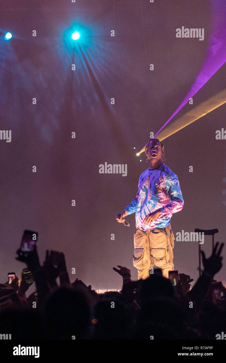 Chicago, Illinois, USA. 6th Dec, 2018. TRAVIS SCOTT (JACQUES WEBSTER II ...