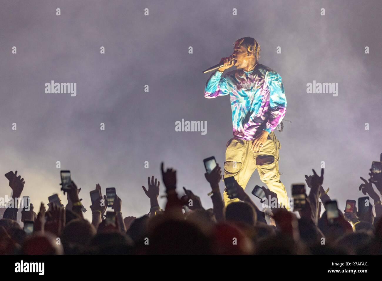 Chicago, Illinois, USA. 6th Dec, 2018. TRAVIS SCOTT (JACQUES WEBSTER II ... Chicago, Illinois, USA. 6th Dec, 2018. TRAVIS SCOTT (JACQUES WEBSTER II ...
