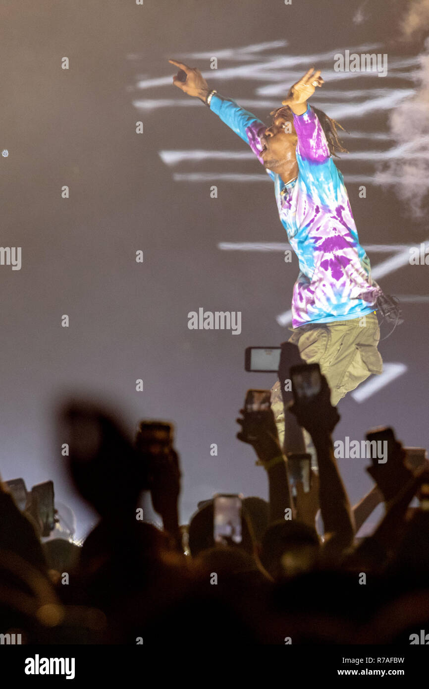 Chicago, Illinois, USA. 6th Dec, 2018. TRAVIS SCOTT (JACQUES WEBSTER II ...