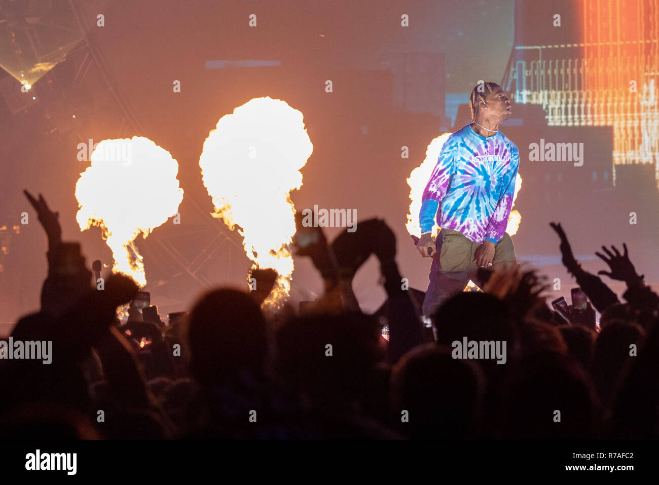 Chicago, Illinois, USA. 6th Dec, 2018. TRAVIS SCOTT (JACQUES WEBSTER II ...