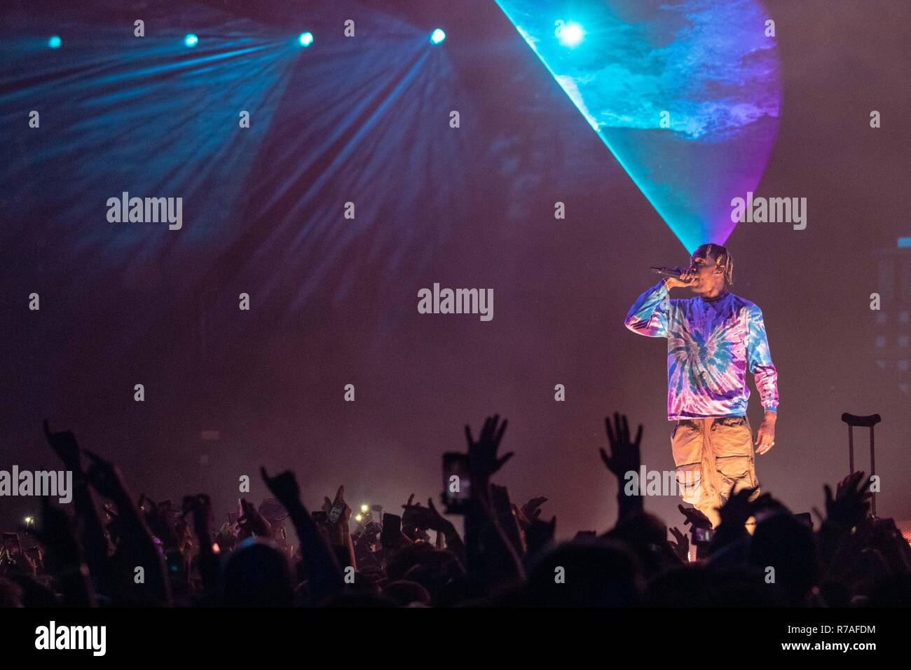 Chicago, Illinois, USA. 6th Dec, 2018. TRAVIS SCOTT (JACQUES WEBSTER II ...