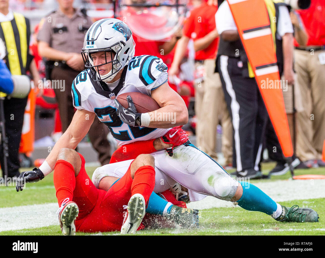 Tampa, Florida, USA. 02nd Dec, 2018. Carolina Panthers running back ...
