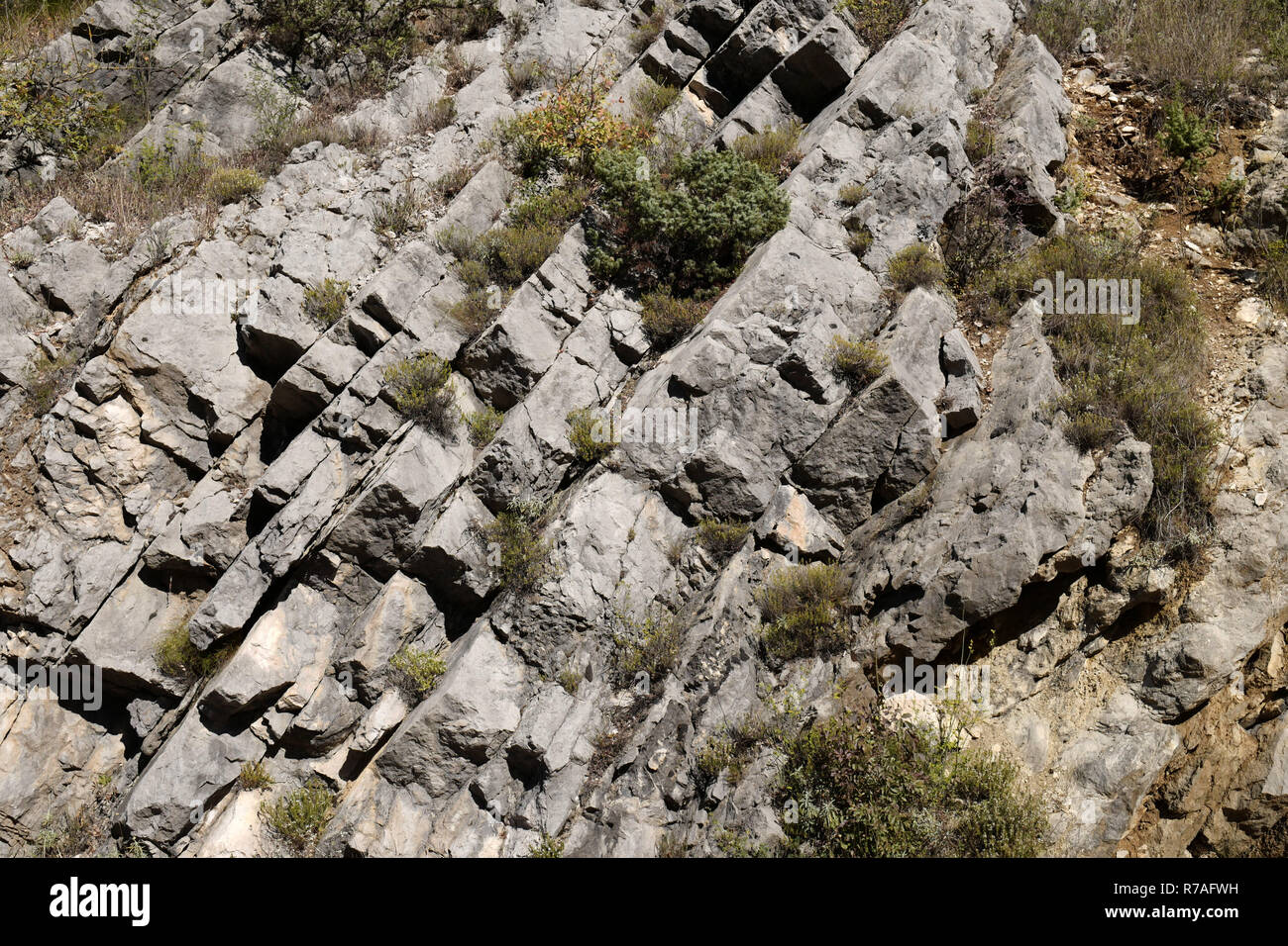 Folded rock alps hi-res stock photography and images - Alamy