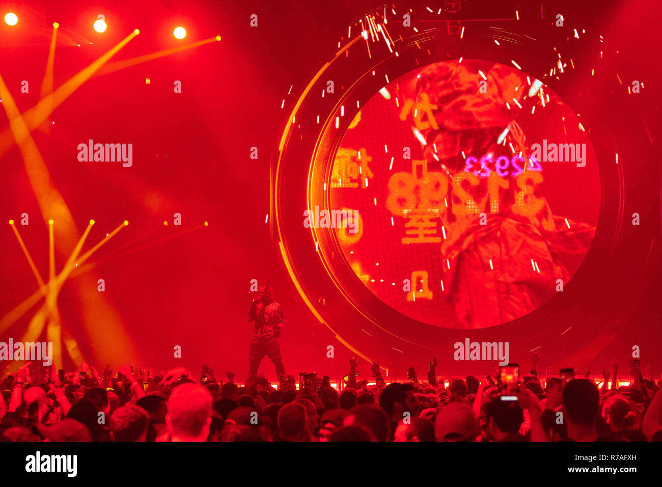 Chicago, Illinois, USA. 6th Dec, 2018. TRAVIS SCOTT (JACQUES WEBSTER II ...