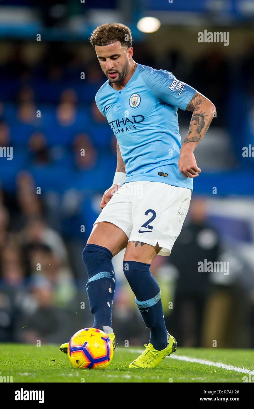 Kyle Walker of Manchester City during the Premier League match between ...