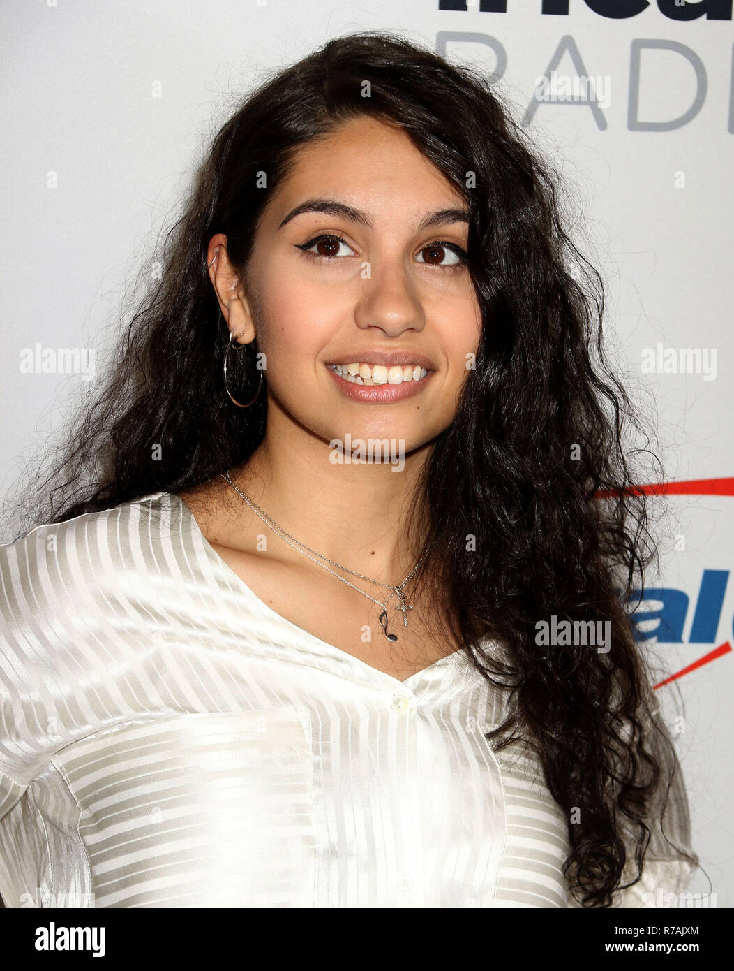 New York City, New York, USA. 7th Dec, 2018. Singer ALESSIA CARA ...