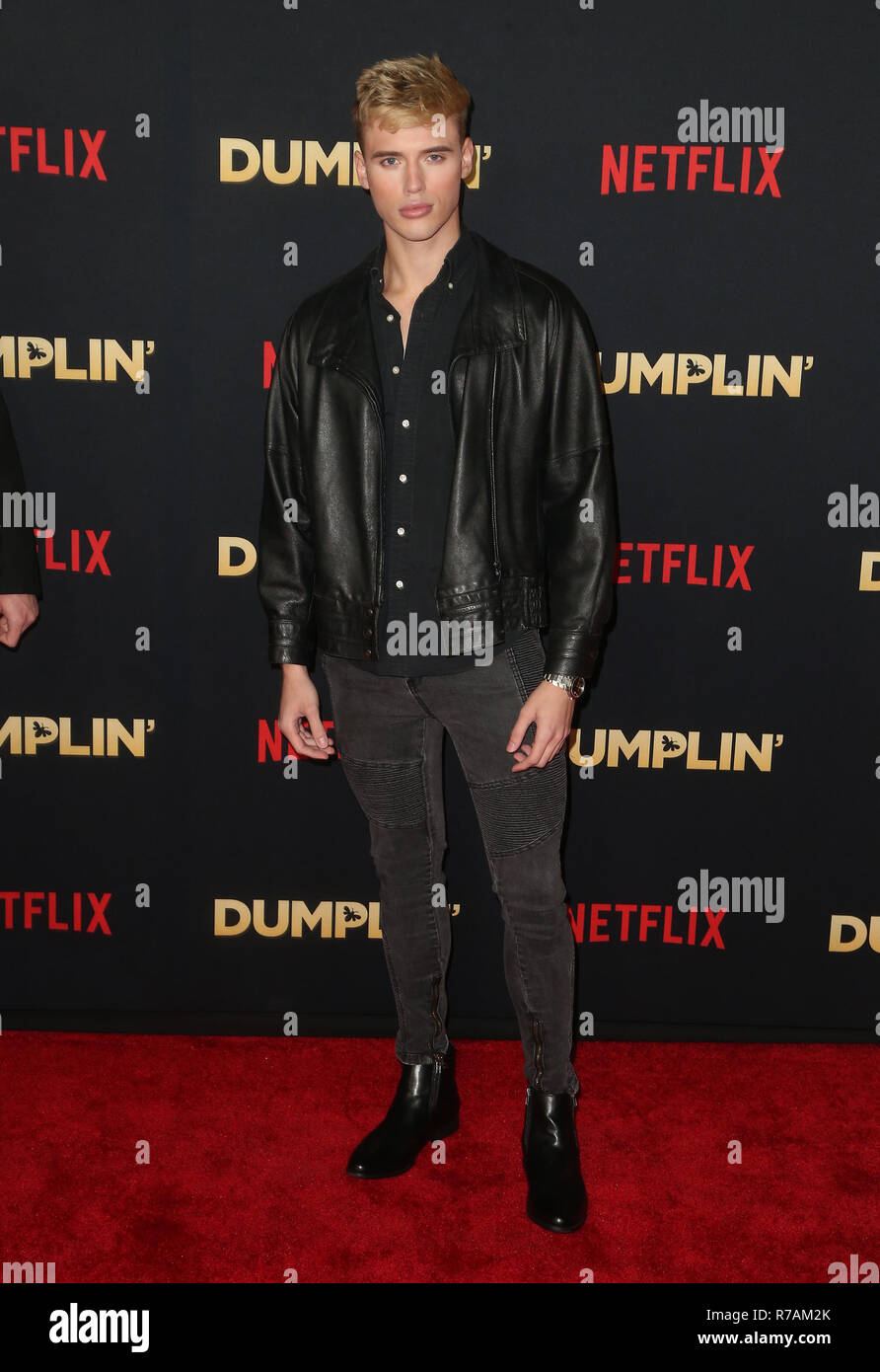 Los Angeles, California, USA. 6th Dec, 2018. Lucas Dell during arrivals ...