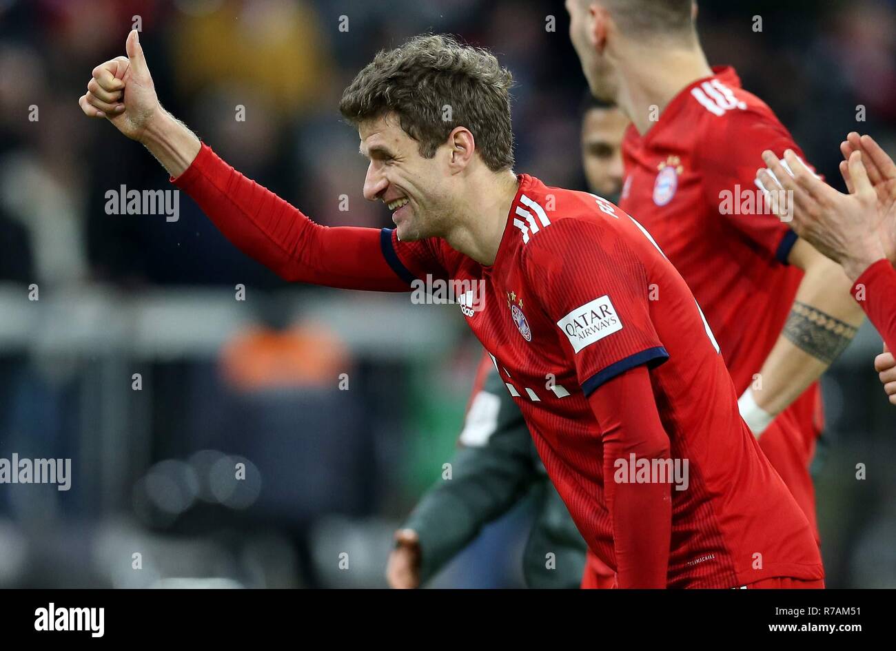 Munich, Germany. 8th December 2018. 1.FC Nvºrnberg, Thomas Mvºller ...