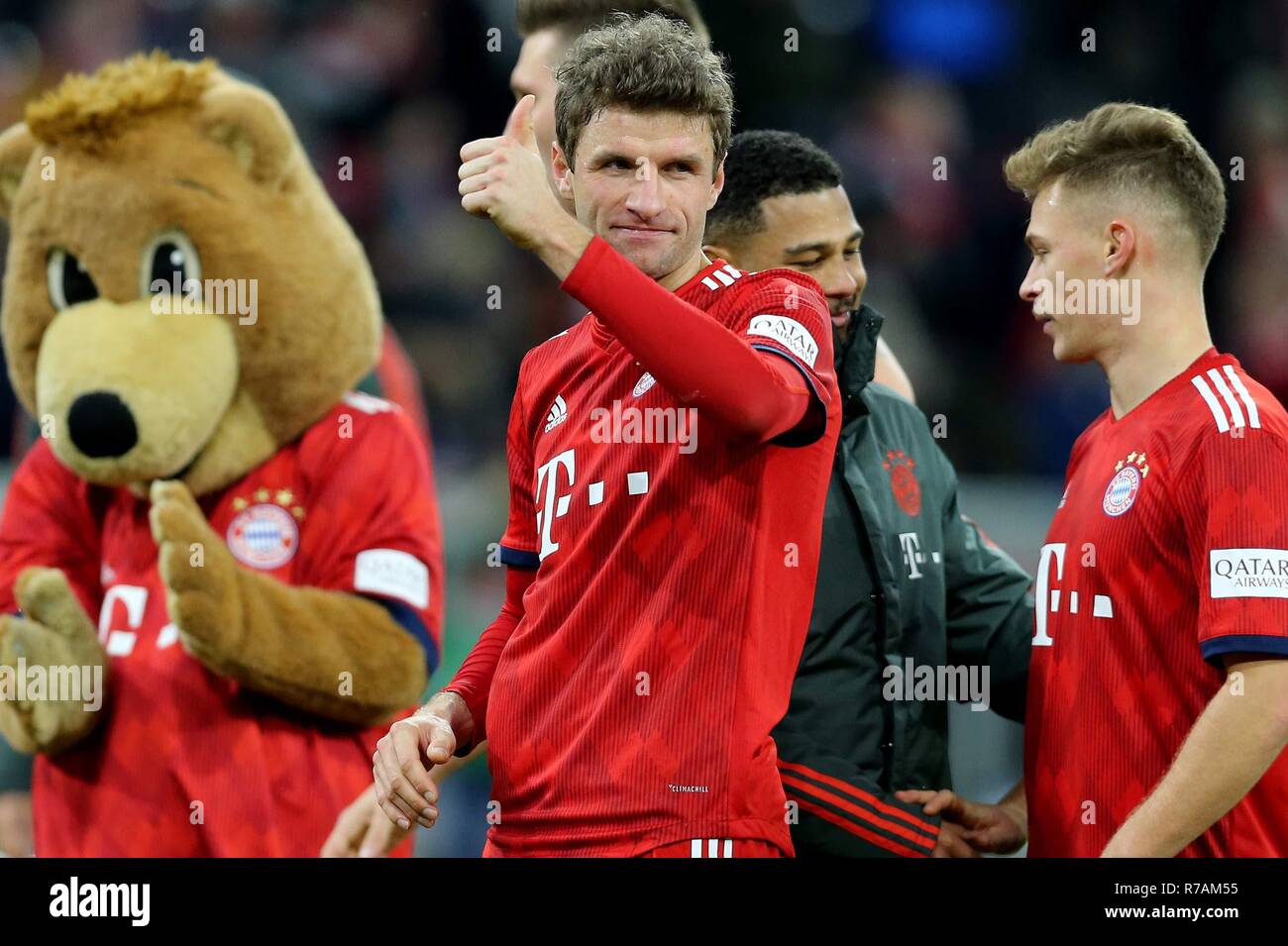 Munich, Germany. 8th December 2018. 1.FC Nvºrnberg, Thomas Mvºller ...