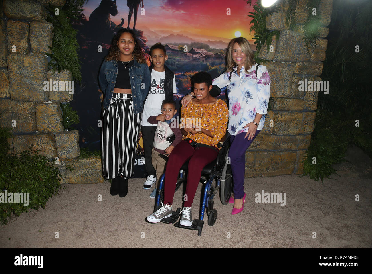 Los Angeles, California, USA. 28th Nov, 2018. Linda Hall, Family of ...