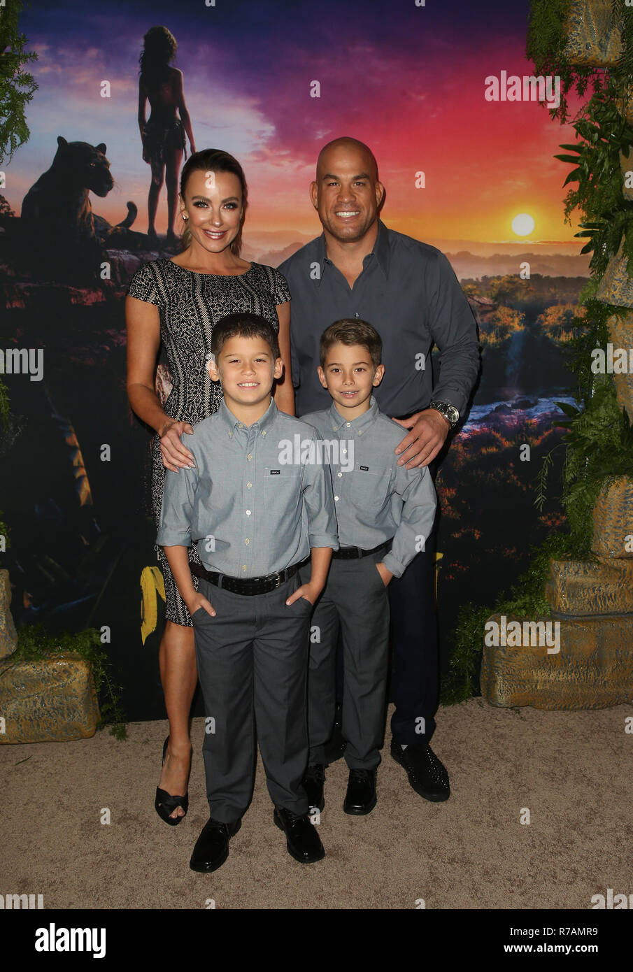 Los Angeles, California, USA. 28th Nov, 2018. Tito Ortiz, Amber Nichole ...