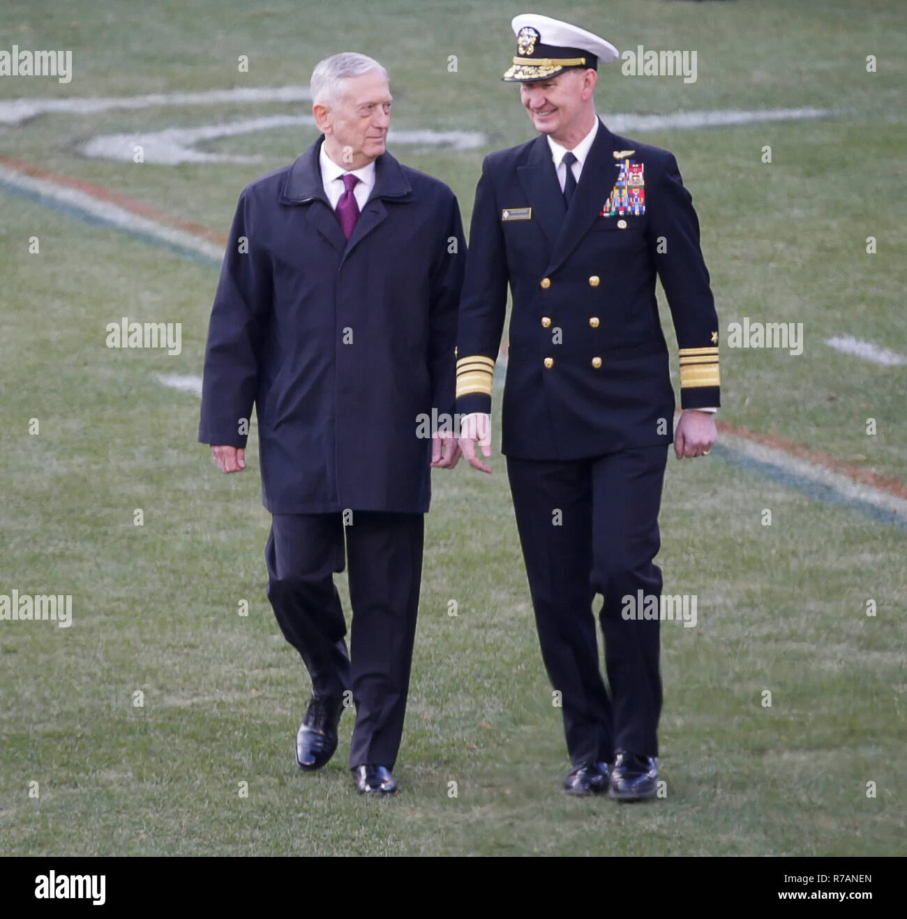 Philadelphia, USA. 8th Dec, 2018. Secretary of Defense, Jim Mattis, and ...
