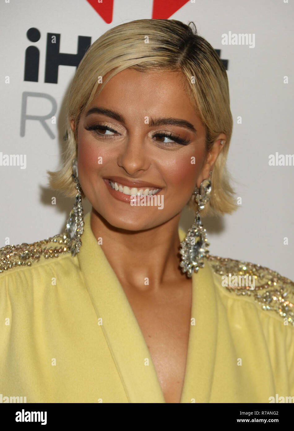 New York City, New York, USA. 7th Dec, 2018. Singer BEBE REXHA attends ...