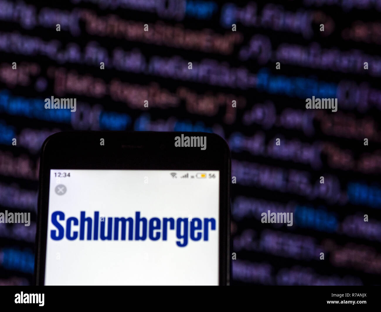 Schlumberger logo hi-res stock photography and images - Alamy