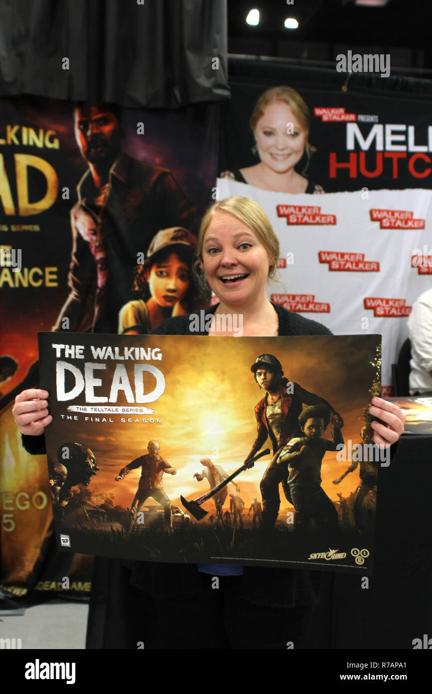 USA. 8th Dec, 2018. Walker Stalker Con held at the New Jersey ...