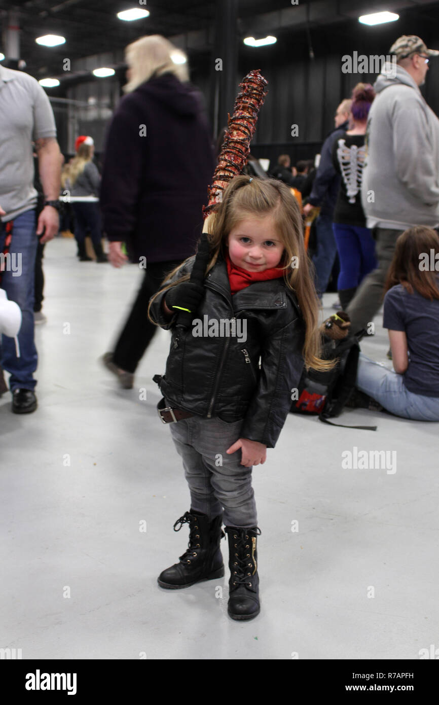 USA. 8th Dec, 2018. Walker Stalker Con held at the New Jersey ...