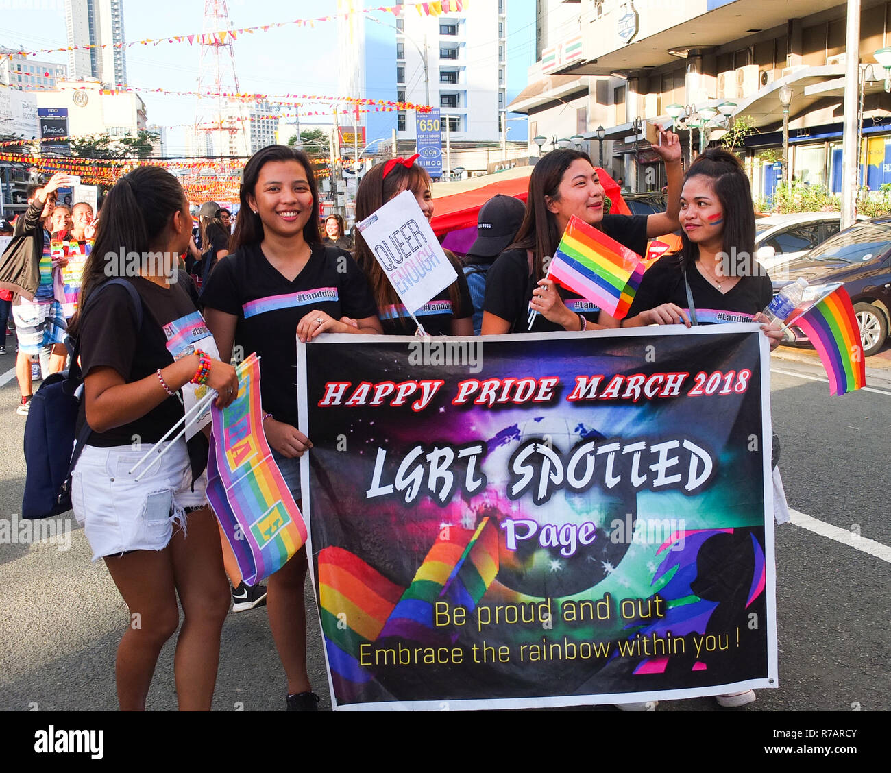 Lgbt march students hi-res stock photography and images - Alamy