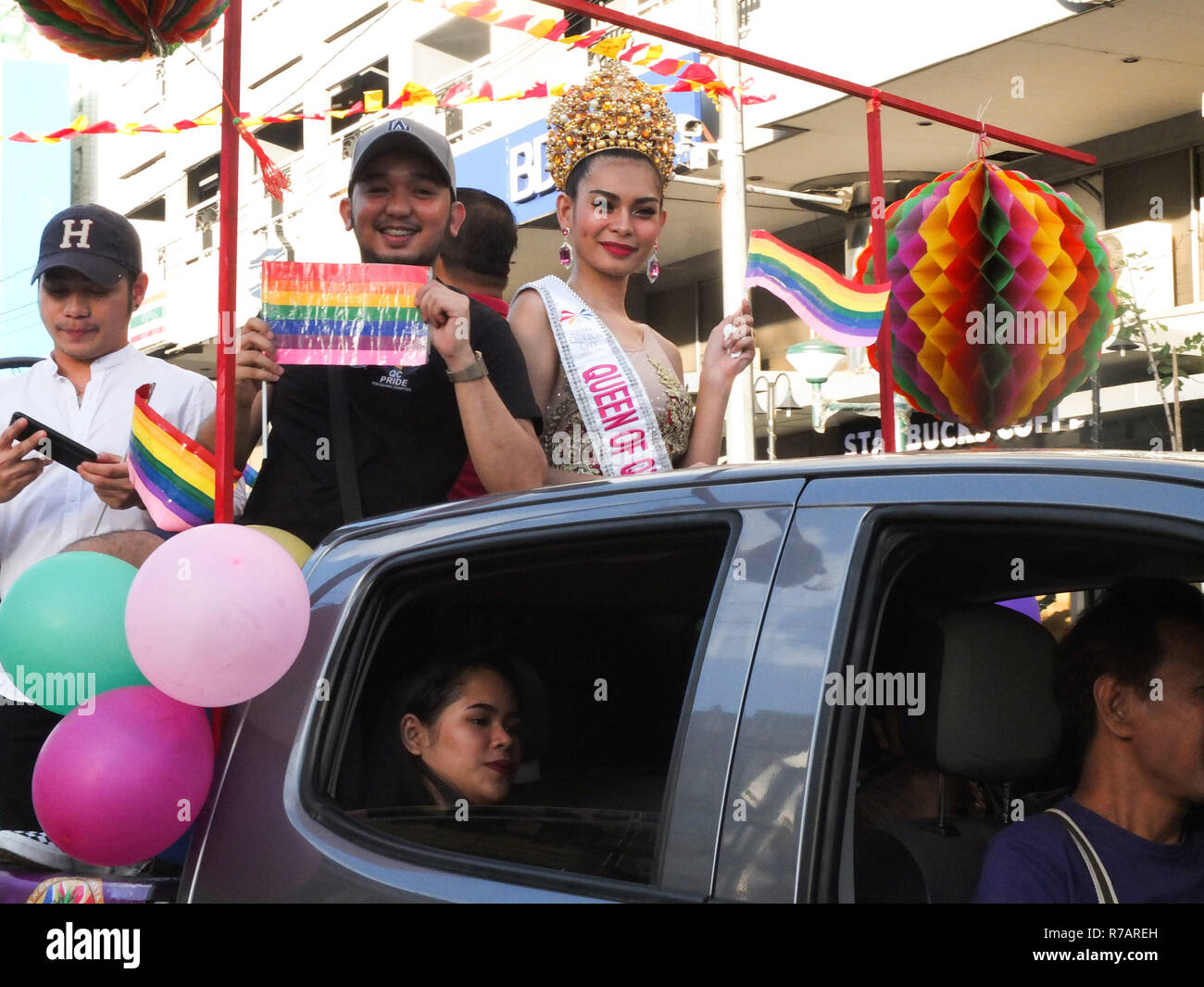 Quezon City, Philippines. 28th Feb, 2012. The reigning Queen of Quezon ...