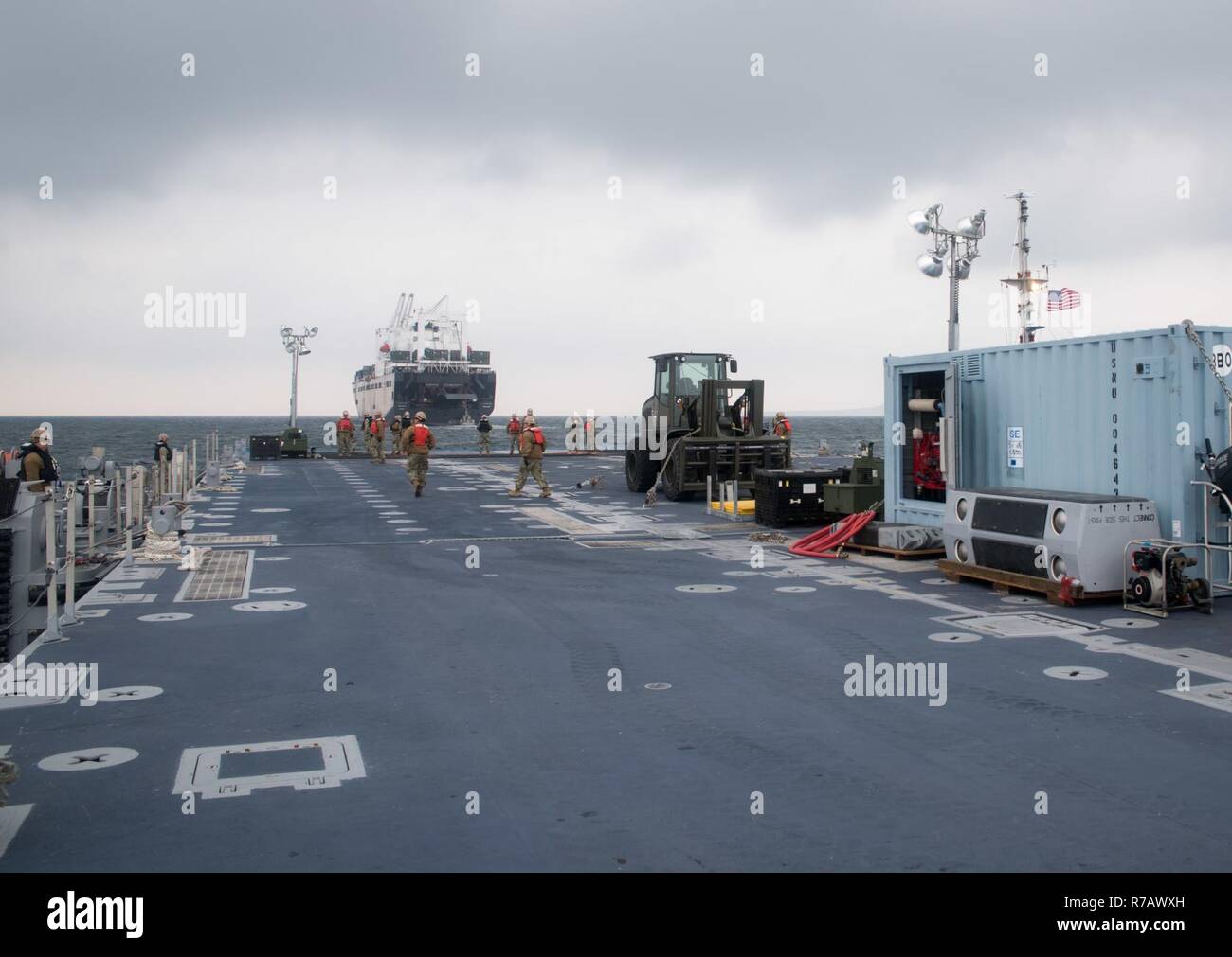 Roll on roll off discharge ramp hi-res stock photography and images - Alamy