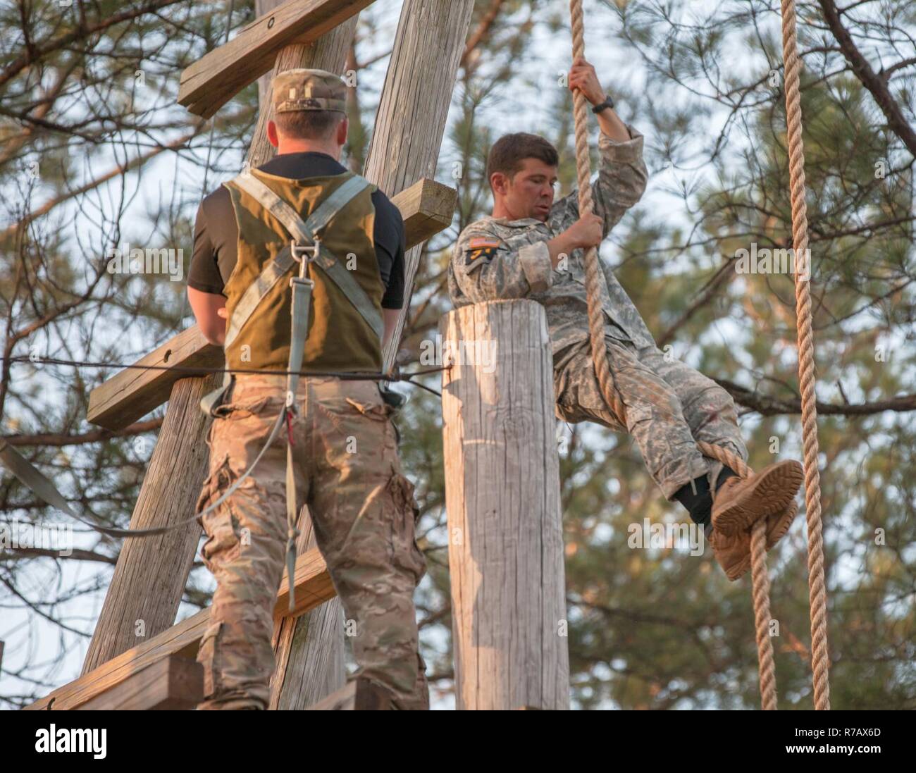 U.S. Army Ranger Sgt. 1st Class Ryan Schlom, assigned to the United ...