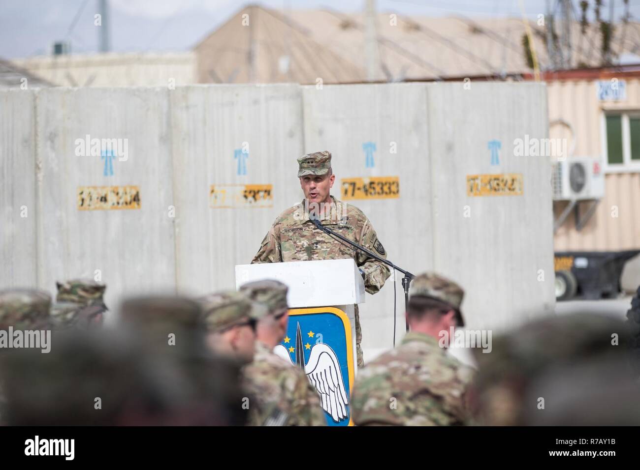 U.S. Army Maj. Gen. JT Thomson, U.S. Forces Afghanistan deputy ...