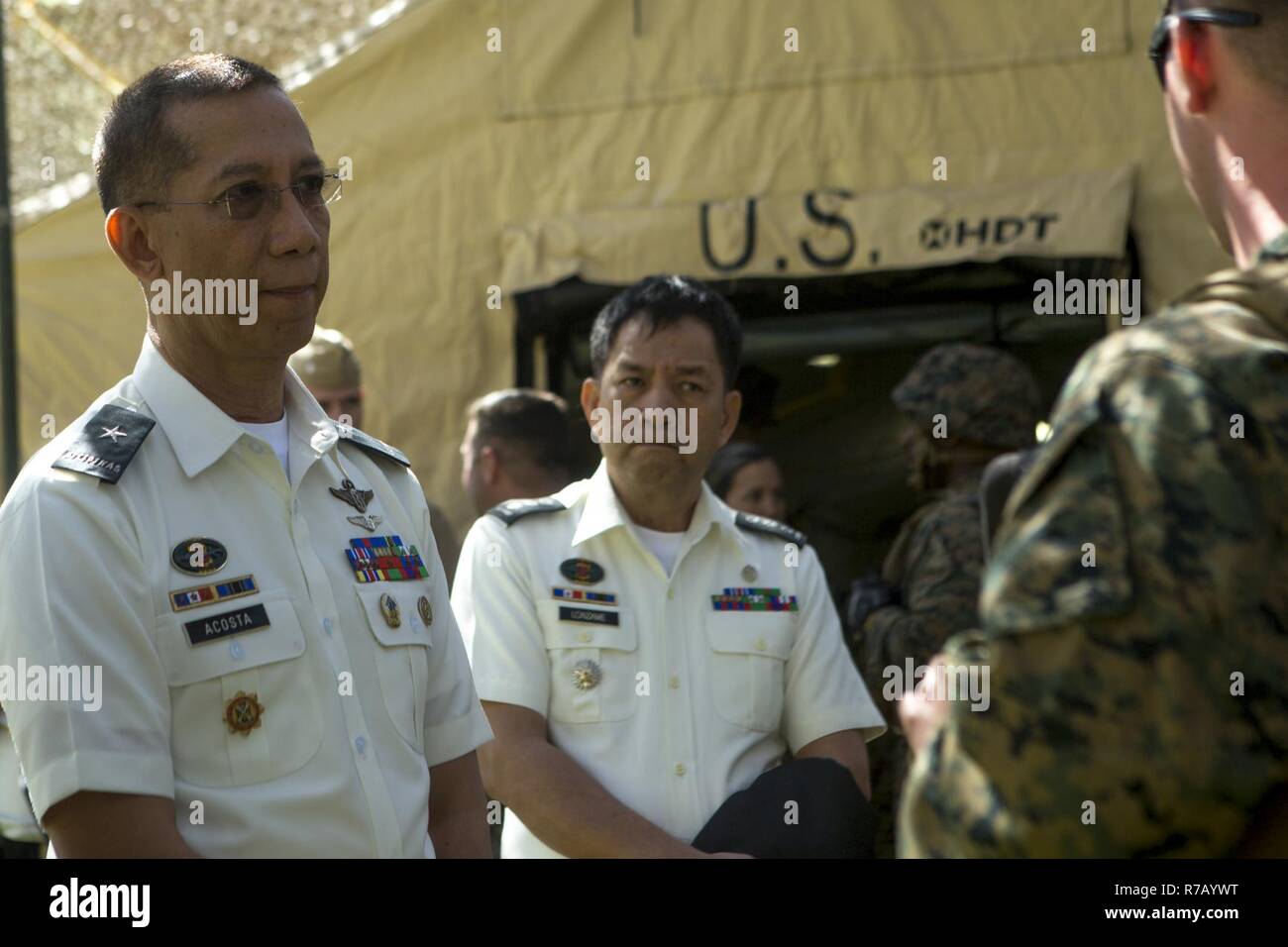 Brig. Gen. Joseph M. Acosta, the surgeon general for the Armed Forces ...