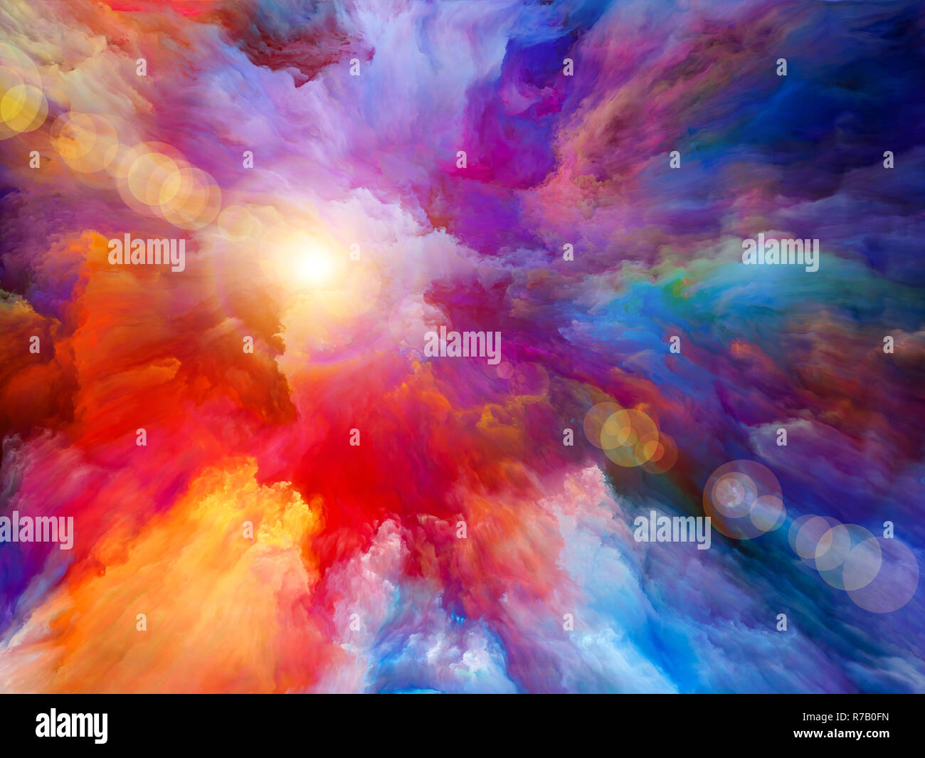 Spiritual energy abstract background hi-res stock photography and ...