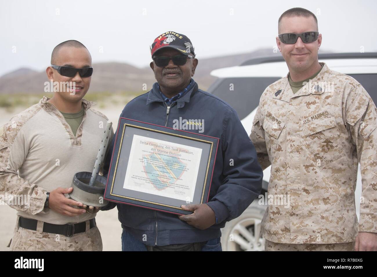 Capt. Christopher J. Silva, inspector-instructor, and Master Sgt. Ryan ...
